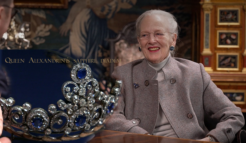 Queen Alexandrine’s sapphire diadem| Queen of Denmark Royal Jewels ...