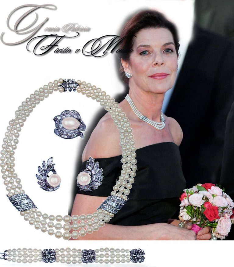 Princess Grace of Monaco |Royal Wedding Gift | Van Cleef & Arpels Pearl ...