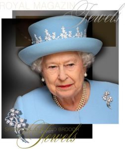 Queen Elizabeth II | Shamrock Diamond Brooch Gift of The Sultan of Oman ...