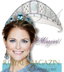 Crown Princess Margaret of Sweden Aquamarine Diamond Tiara |Princess of ...